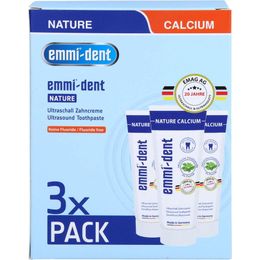 EMMI-DENT Ultraschall Zahncreme nature Set 3 St