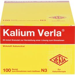 Verla-Pharm Arzneimittel GmbH & Co. KG Kalium Verla Granulat Btl. 100 St