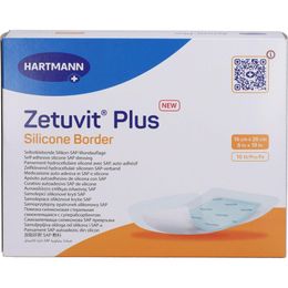 Paul Hartmann AG Zetuvit Plus Silicone Border steril 16x26 cm 10 St