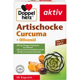 Queisser Doppelherz Artischocke Curcuma+Oliven&ouml;l Kapseln 30 St