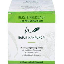 NATUR-NAHRUNG Herz & Kreislauf Wei&szlig;d.+Mistel+Knobl 300 St