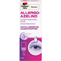 Queisser ALLERGO-AZELIND DoppelherzPha. 0,5 mg/ml Augentr. 6 ml