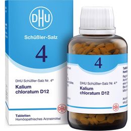 DHU-Arzneimittel Biochemie Dhu 4 Kalium chloratum D 12 Tabletten 900 St