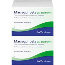 betapharm Macrogol beta plus Elektrolyte Plv.z.H.e.L.z.Einn. 100 St
