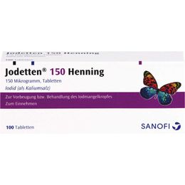Jodetten 150 Henning Tabletten 100 St