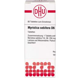 DHU-Arzneimittel Myristica Sebifera D 6 Tabletten 80 St