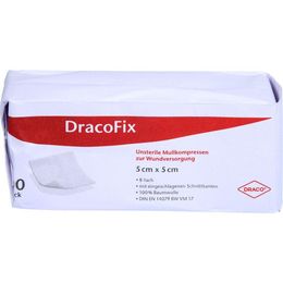 Dracofix OP-Kompressen 5x5 cm unsteril 8fach 100 St