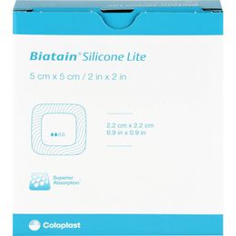 1001 Artikel Medical Biatain Silikon Lite Schaumverband 5x5 cm 5 St