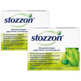 Queisser Stozzon Chlorophyll überzogene Tabletten 2 St