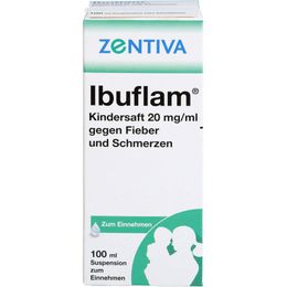 Ibuflam Kindersaft 20 mg/ml gegen Fieber 100 ml