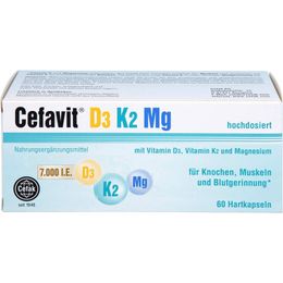 Cefavit D3 K2 Mg 7.000 I.E. Hartkapseln 60 St