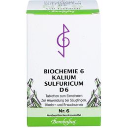 Bombastus Biochemie 6 Kalium sulfuricum D 6 Tabletten 500 St