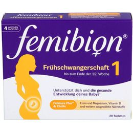 Wick Femibion 1 Fr&uuml;hschwangerschaft Tabletten 28 St