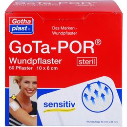 GOTA-POR Wundpflaster steril 60x100 mm 50 St