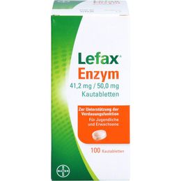 BAYER Lefax Enzym Kautabletten 100 St