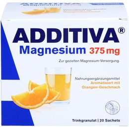Additiva Magnesium 375 mg Sachets Orange 20 St