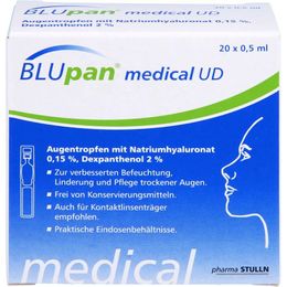 Blupan medical Ud Augentropfen 20X0.5 ml