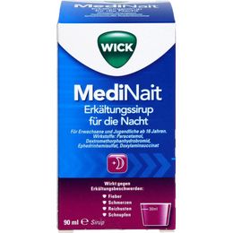 Wick MediNait Erkältungssirup für die Nacht 90 ml