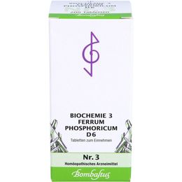 Bombastus Biochemie 3 Ferrum phosphoricum D 6 Tabletten 200 St