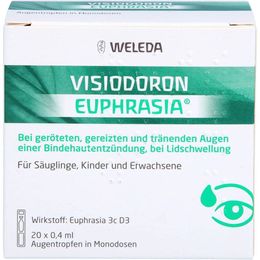 Weleda Visiodoron Euphrasia Augentropfen 20X0.4 ml