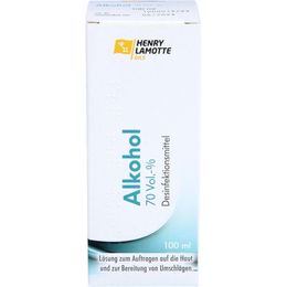 Alkohol 70% V/V Henry Lamotte 100 ml