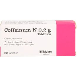 Coffeinum N 0,2 g Tabletten 20 St