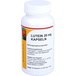 Reinhildis-Apotheke Lutein 20 mg Kapseln 90 St