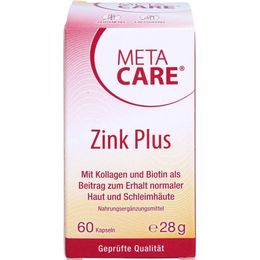 INSTITUT ALLERGOSAN Deutschland (privat) GmbH META-CARE Zink+ Kapseln 60 St