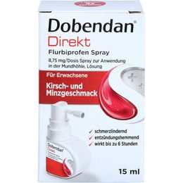 Reckitt Benckiser Deutschland GmbH Dobendan Direkt Flurbiprofen Spray 8,75mg/Dos.Mund 15 ml
