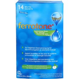 Ferrotone Eisen m.Apfelkonzentrat u.Vitamin C Btl. 14X25 ml