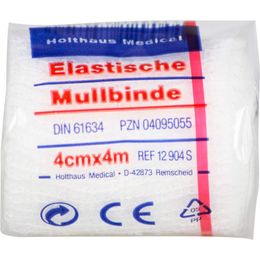 Holthaus Medical GmbH & Co. KG Mullbinden elastisch 4 cmx4 m 1 St
