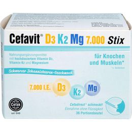 Cefavit D3 K2 Mg 7.000 I.E. Stix Granulat 36 St
