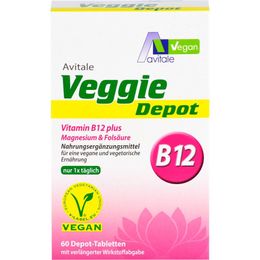 Avitale Veggie Depot Vitamin B12+Magnesium+Fols&auml;ure Tabl. 60 St