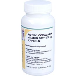 Reinhildis-Apotheke Methylcobalamin 1000 μg Vitamin B12 Kapseln 90 St