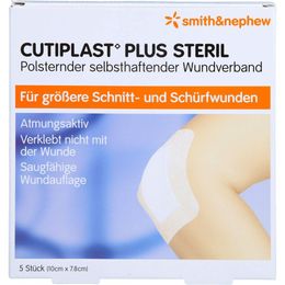 B2B Medical Cutiplast Plus steril 7,8x10 cm Verband 5 St