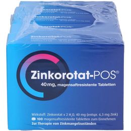Zinkorotat Pos magensaftresistente Tabletten 500 St