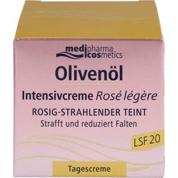 Dr.Theiss Oliven&ouml;l Intensivcreme Rose legere Lsf 20 50 ml