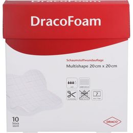Dracofoam Schaumstoff Wundaufl.Multishape 20x20 cm 10 St