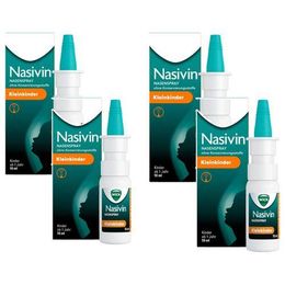 Wick Nasivin Nasenspray oK Kleinkinder 0,25 mg/ml 4 St