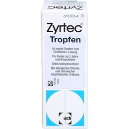 EMRA-MED Arzneimittel GmbH Zyrtec 10 mg/ml Tropfen 20 ml