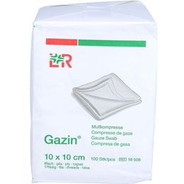 B2B Medical Gazin Mullkomp.10x10 cm unsteril 8fach Op 100 St