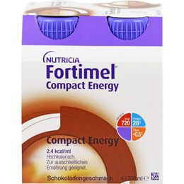 Fortimel Compact Energy Schokolade 4X300 ml