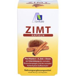 Avitale Zimt Kapseln 500 mg+Vitamin C+E 120 St