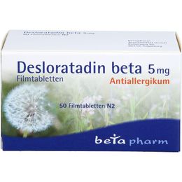 betapharm Desloratadin beta 5 mg Filmtabletten 50 St