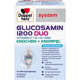 Queisser Doppelherz Glucosamin 1200 Duo system Kombipackung 120 St
