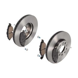 Brembo Bremsensatz-Vorderachse COATED DISC LINE / STANDARD IJDTIDC7U9 Bremsensatz, Scheibenbremse vorne rechts links innenbel&uuml;ftet 288mm f&uuml;r SKODA VW