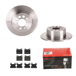 Brembo Bremsensatz-Hinterachse IJDTIDKD76 Bremsensatz, Scheibenbremse hinten rechts links voll 281mm f&uuml;r ALFA ROMEO VOLVO 2727820 2724078 2724631