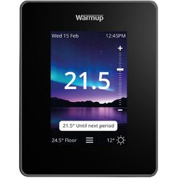 Warmup 7iE Smart Matter WiFi Thermostat schwarz g&uuml;nstig