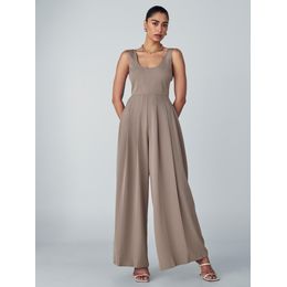 Willa Jumpsuit 'Ella' Damen Gr&ouml;&szlig;e XS taupe