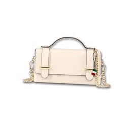 Leder Handtasche Florence Tasche beige ca. 19cm | Gr.: onesize